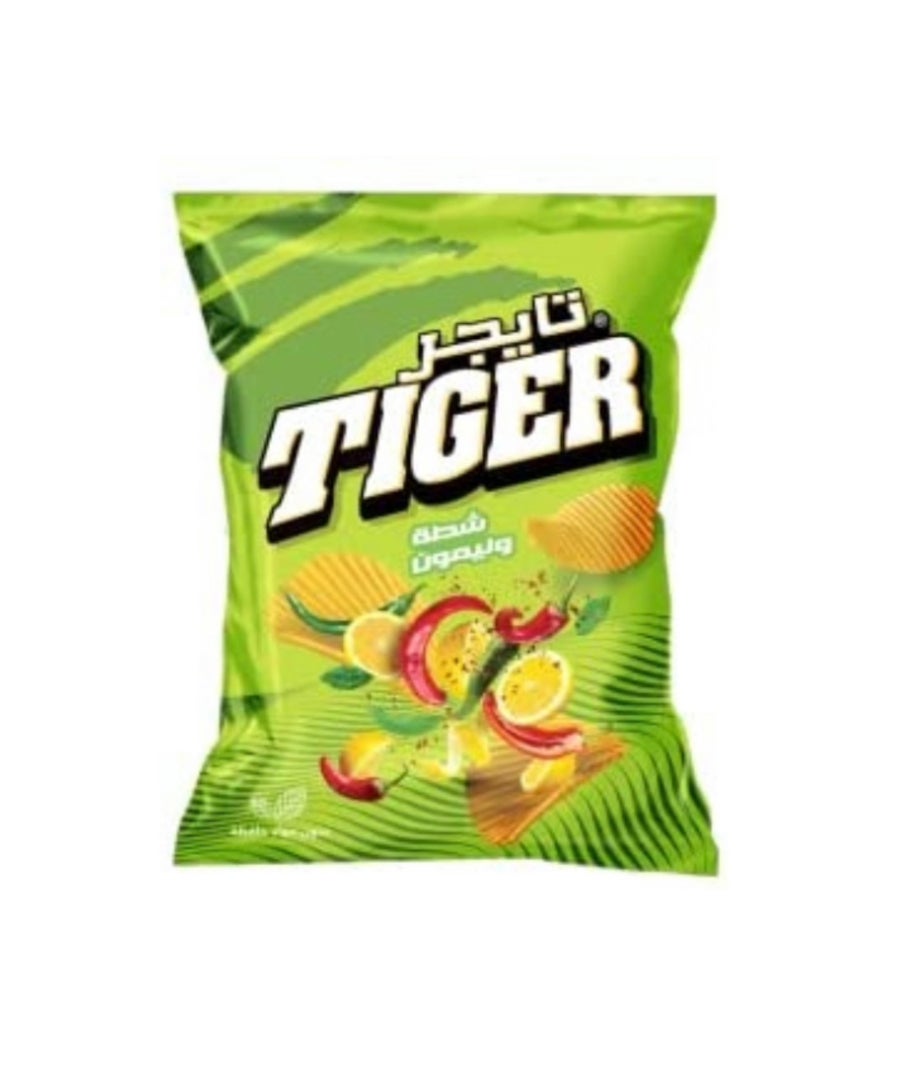 Tiger Chips Lemon & Chili 90 G | Halal Mart LLC